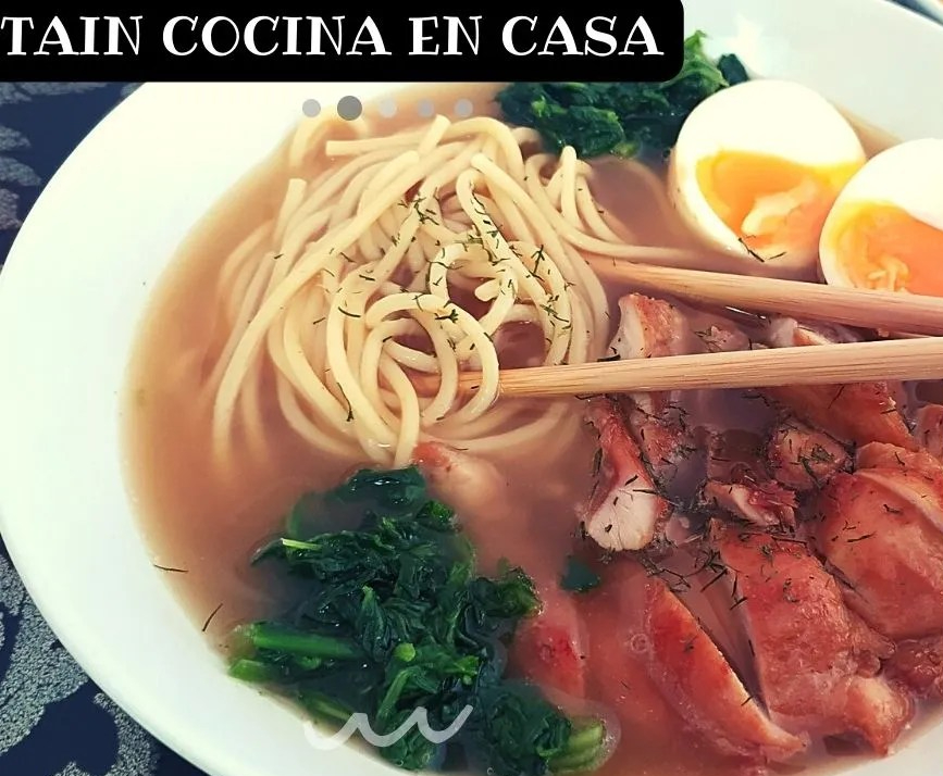 Ramen de pollo fácil y casero – TAÍN COCINA EN CASA
