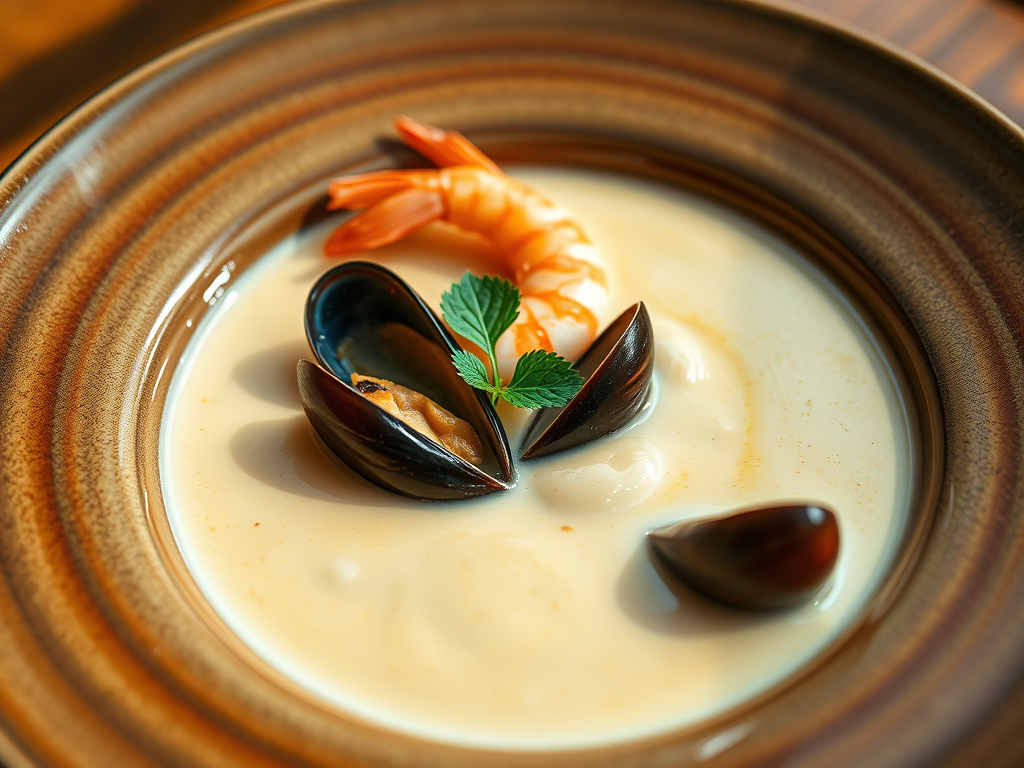 Crema de Mariscos Ligera: Receta Fácil y Saludable – TAÍN COCINA EN CASA